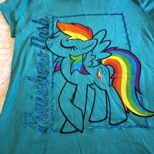 My Little Pony | Shirts & Tops | 5 For 5 My Little Pony Rainbow Dash ...